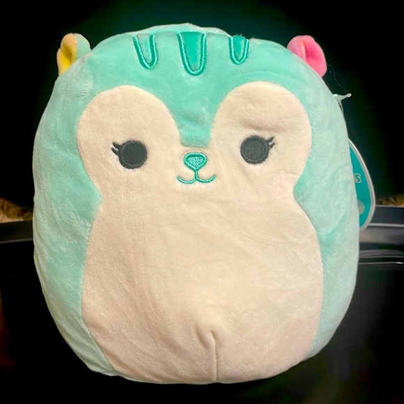 Squishmallows | Toys | Bnwt 8 Serene The Mint Chipmunk Squishmallow ...